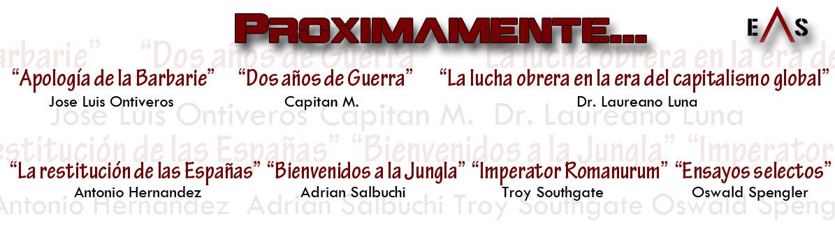 Editoral EAS antropología, historia, poesía, filosofía, actualidad.